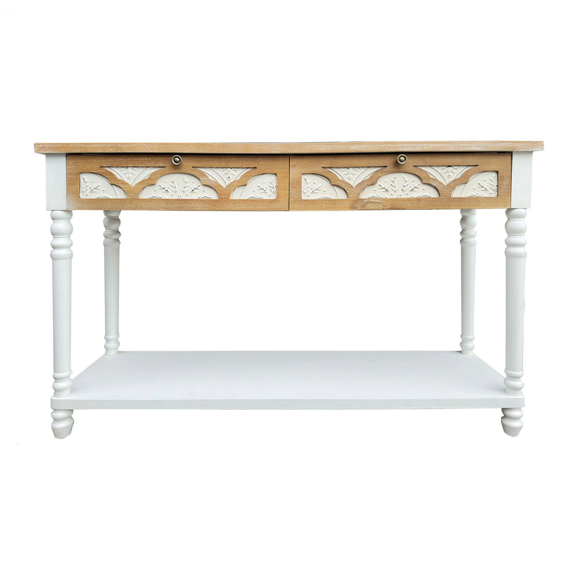 Red Barrel Studio® Versatile Console Table With Multiple Storage ...