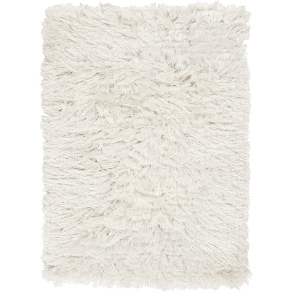 Surya Whisper Hand Woven Ivory Area Rug & Reviews | Perigold