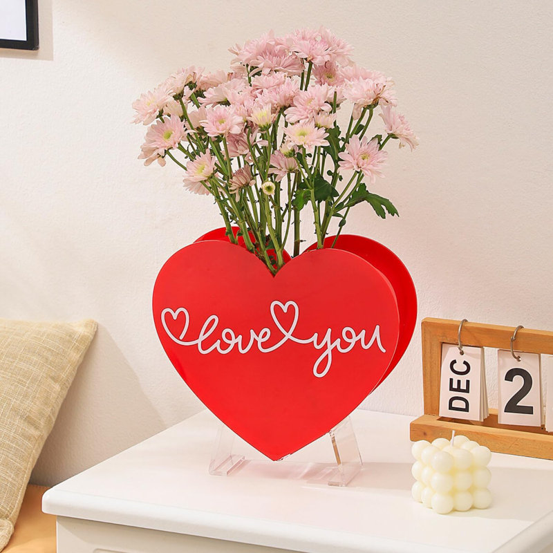 Ebern Designs Matricia Acrylic Table Vase | Wayfair