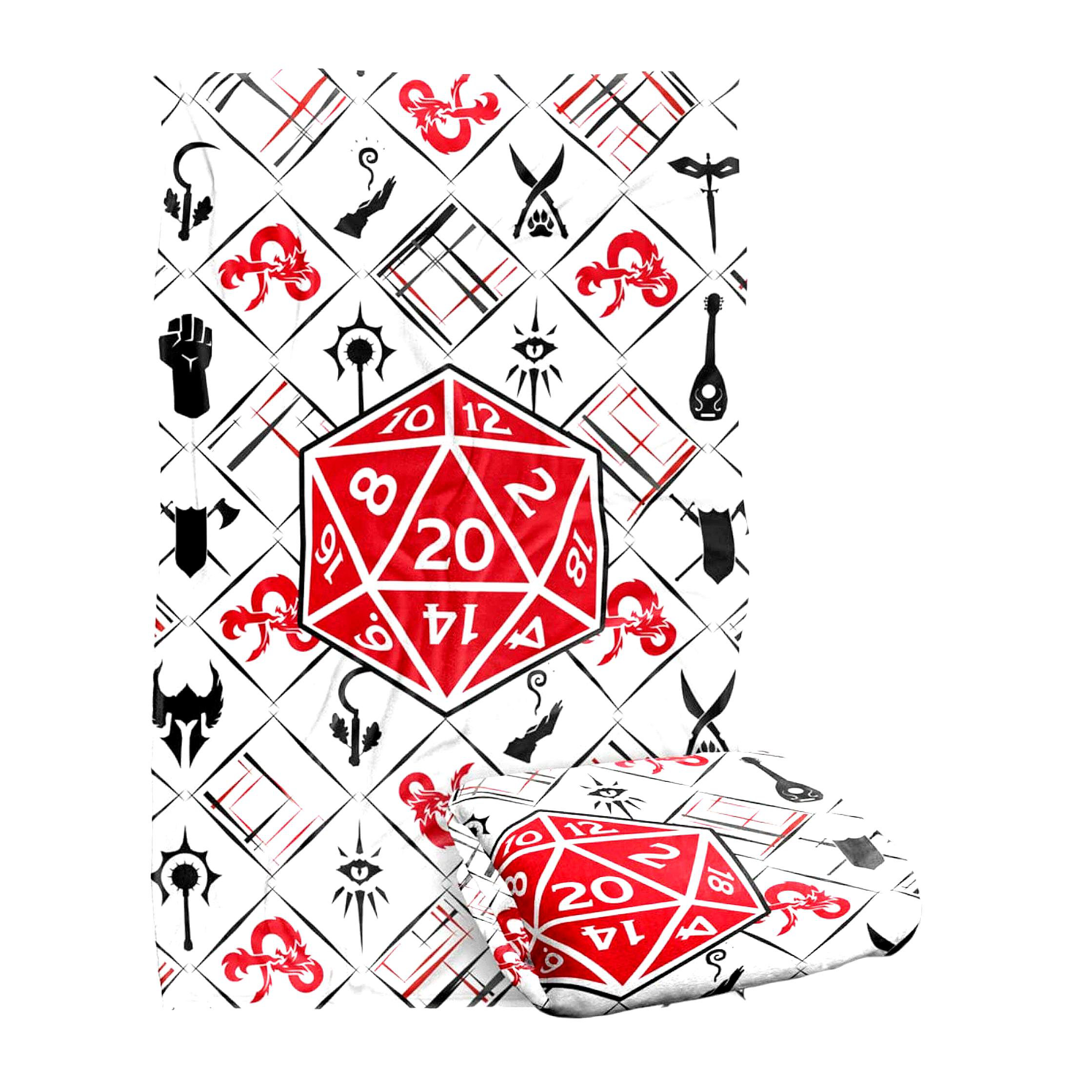 BRBCA Epic Quest D20 Silky Soft Throw Blanket - Ultimate Comfort for ...