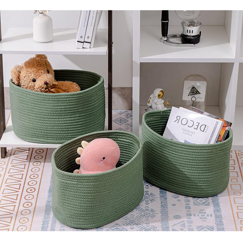 Hokku Designs NIHAISHI Woven Rope Storage Bin | Wayfair