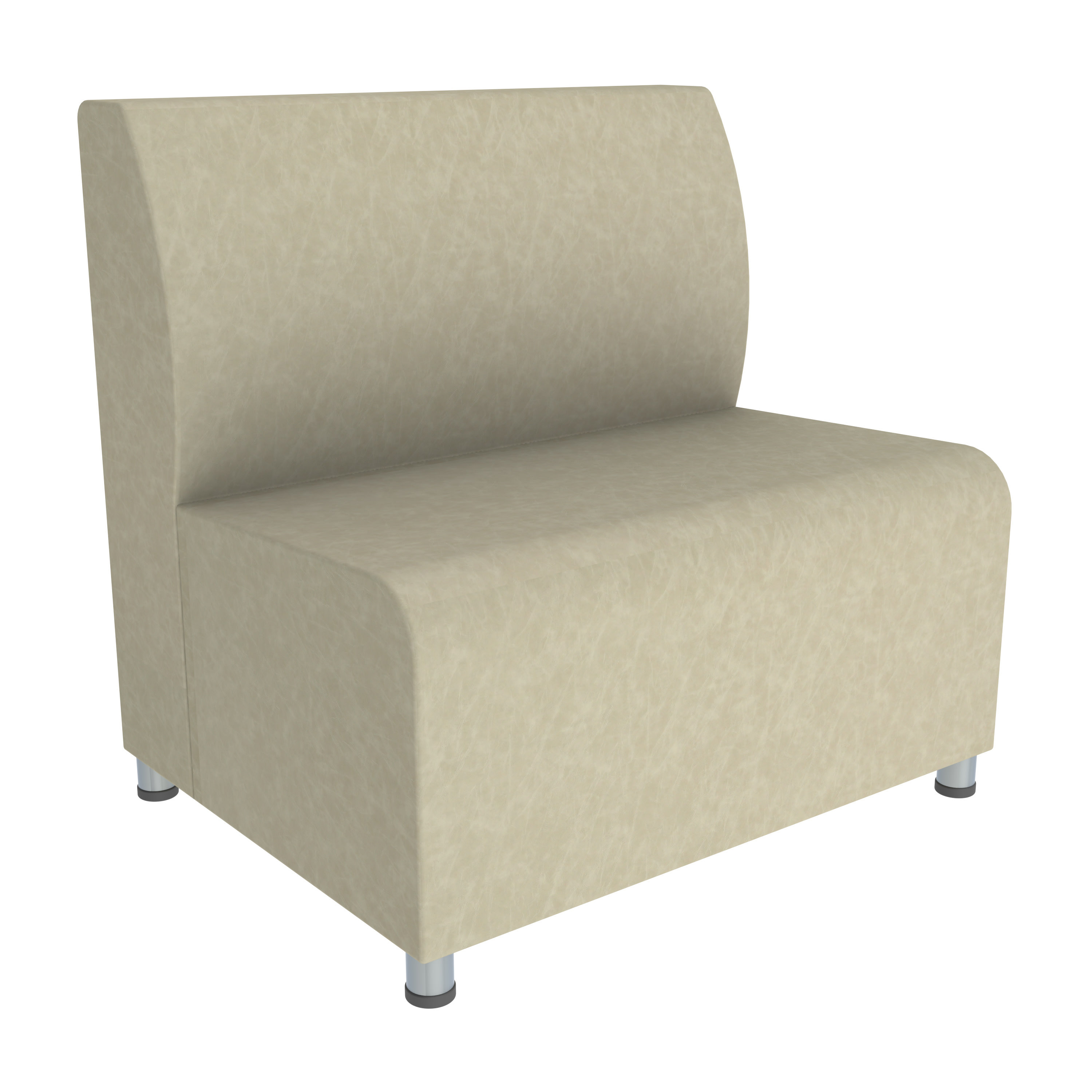 Factory Direct Partners Pro Series Rustic Upholstered Connecting Chair ...