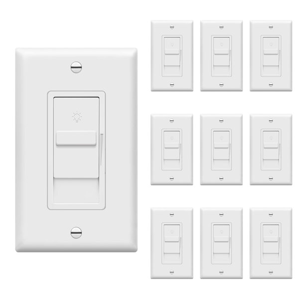 UNIVERSAL WINDOW SOLUTIONS Digital Dimmer Light Switch For 200W ...