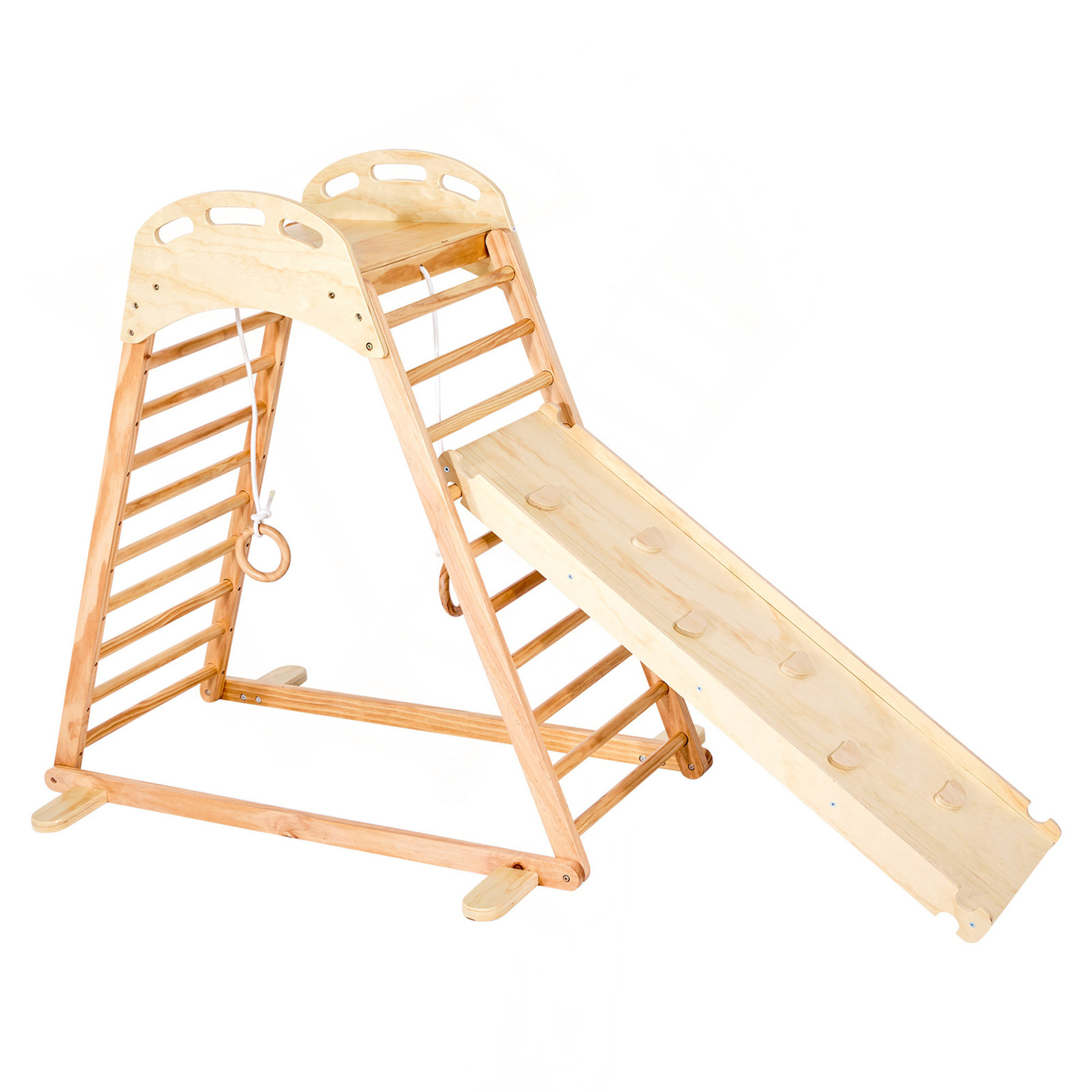 FOSHANZHENGONG Indoor Playground Jungle Gym 4-In-1 Toddlers Climber ...