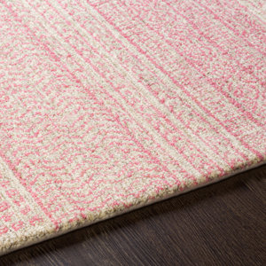 Bungalow Rose Handmade Hand Tufted Wool Rug | Wayfair