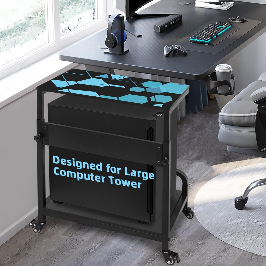 CUPTIFY Computer Tower Stand Large XL For ATX PC Stand For Floor PC ...