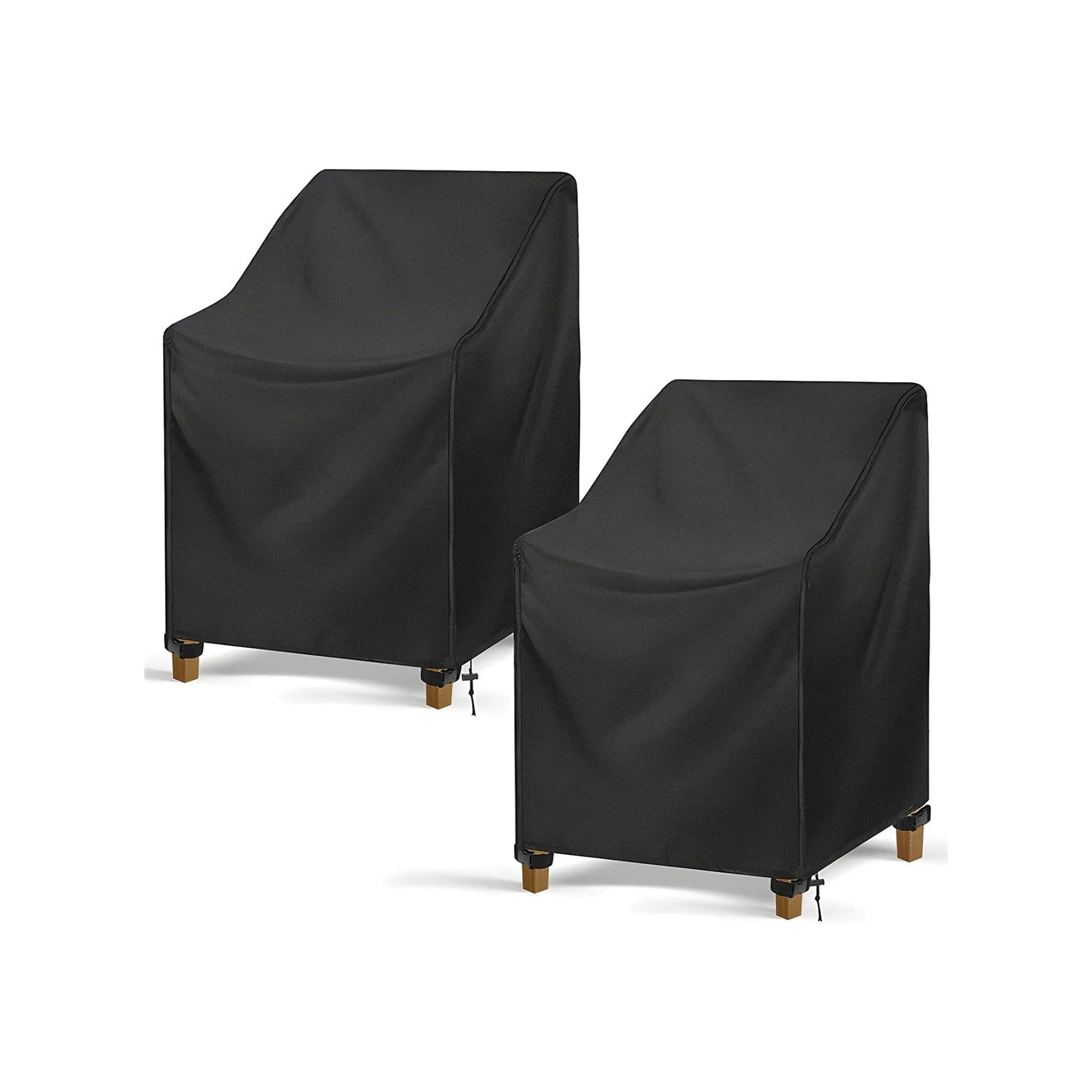 Dakota Fields 2 Pack Garden Stacking Chair Cover,Durable,Waterproof ...