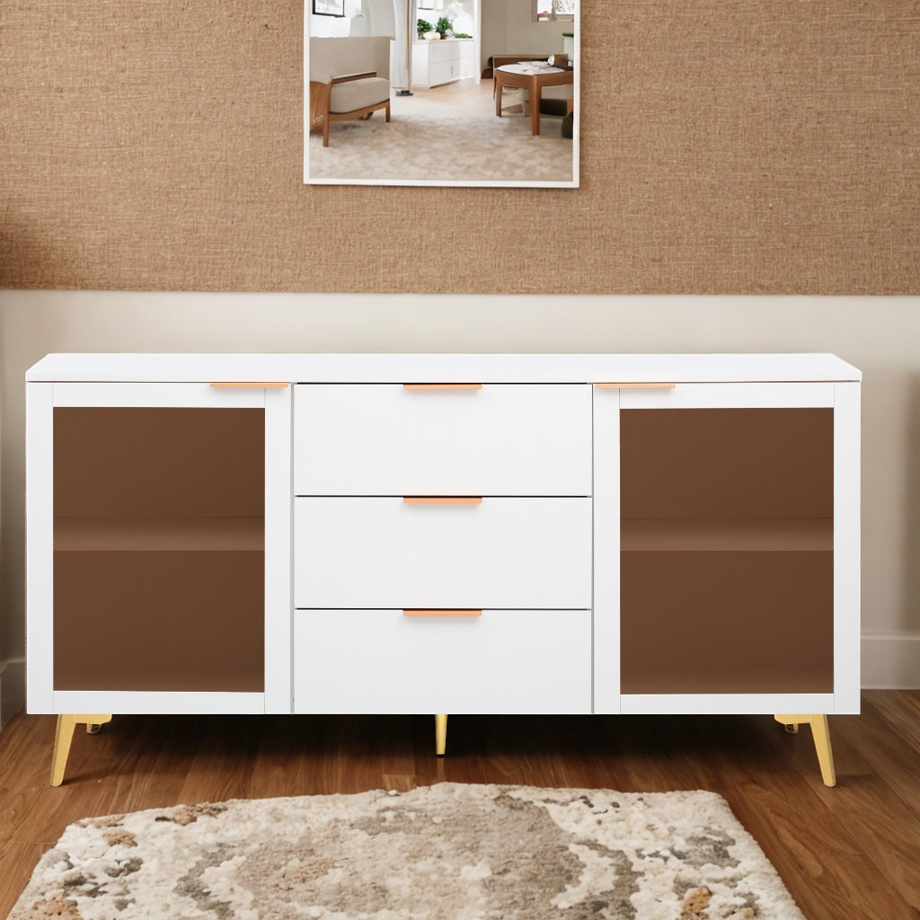 Mercer41 Buffet décoratif 2 portes Toshia - Wayfair Canada