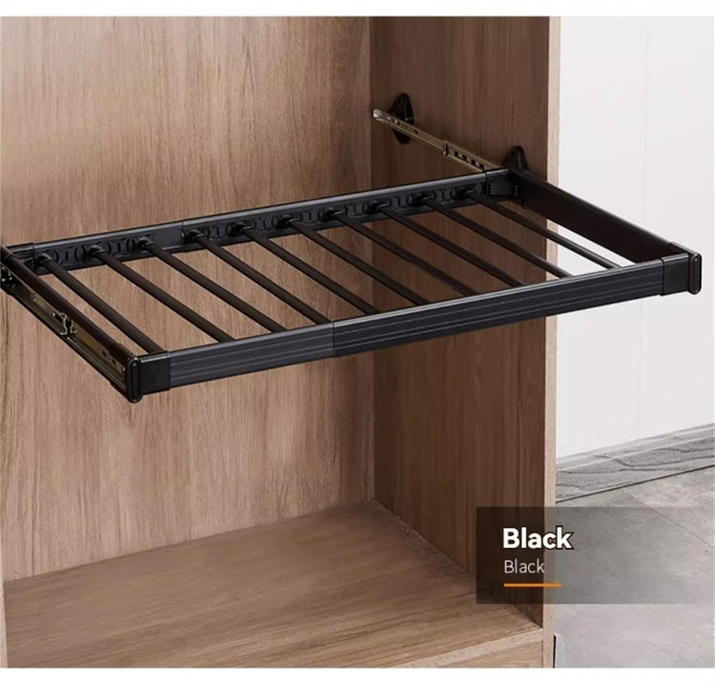 Thrones Designs Aluminum Alloy Extendable Trouser Rack For Wardrobes ...