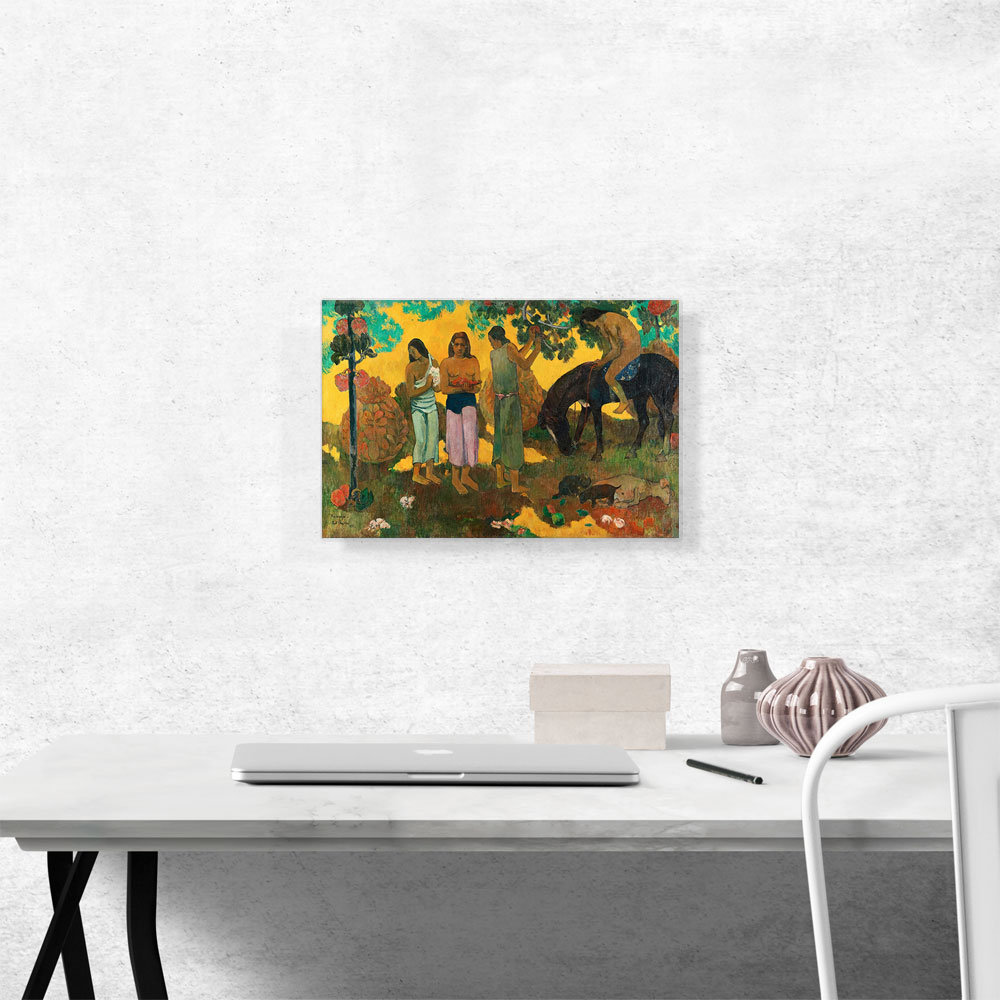ARTCANVAS Gathering Fruit - Rupe Rupe 1899 by Paul Gauguin - Wrapped ...