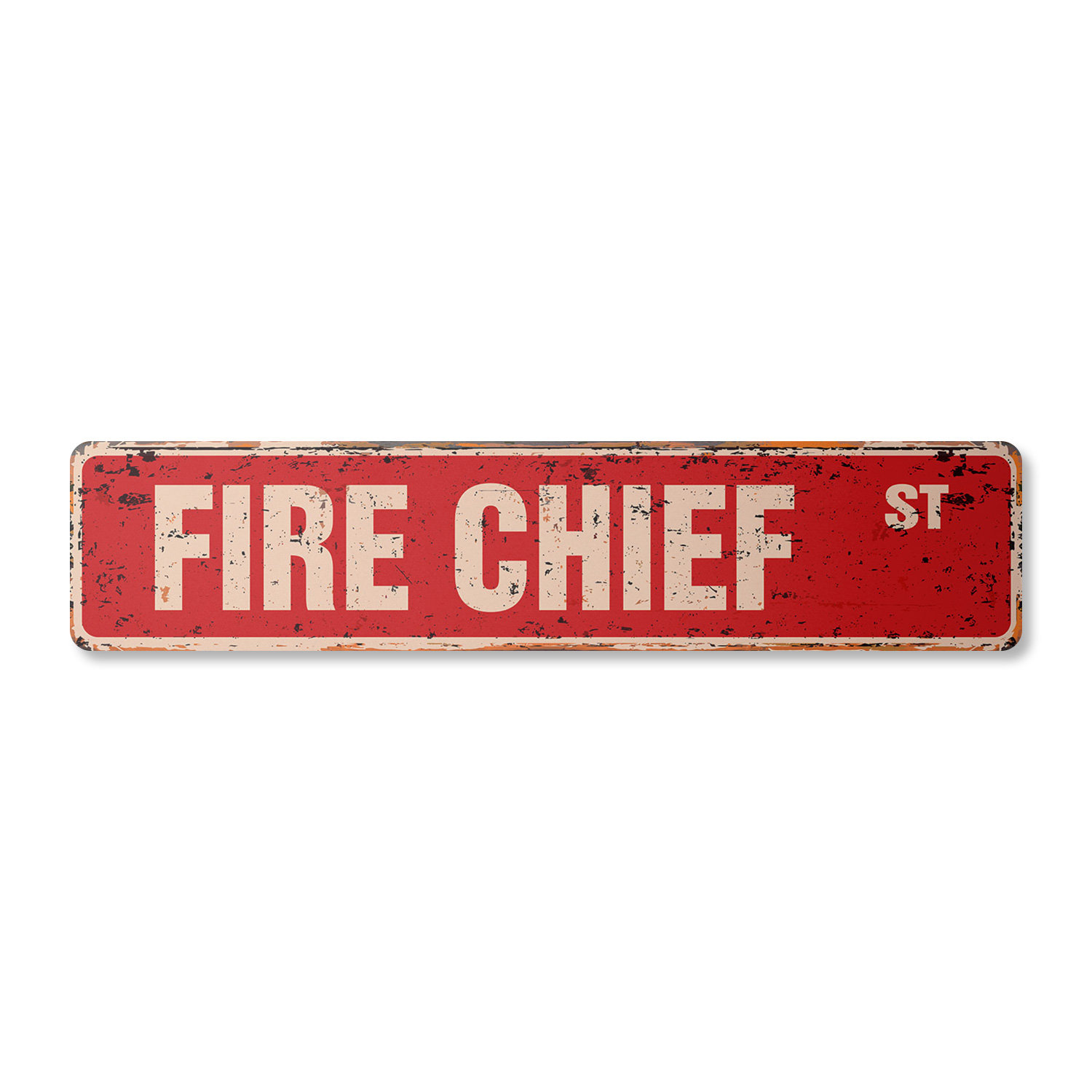 SignMission Fire Chief Aluminum Street Sign | Wayfair