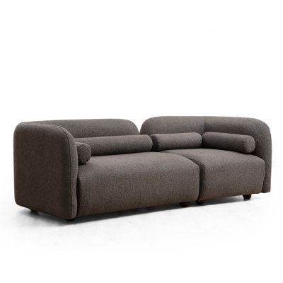 East Urban Home 89.8" Upholstered Modular Sofa | Wayfair