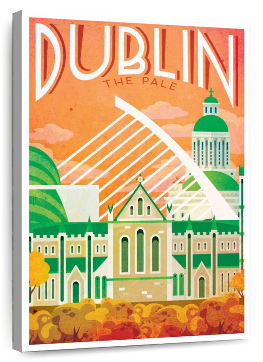 Trinx Dublin Tourism Vintage Poster - Wayfair Canada