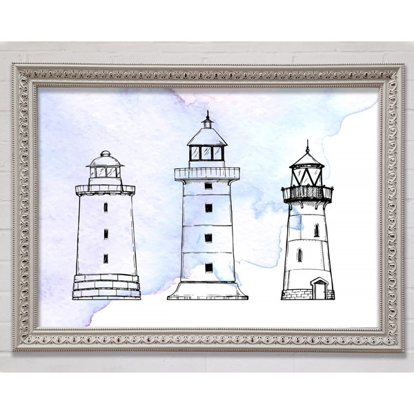 Bright Star The Structure Of The Lighthouses - Single Picture Frame Art ...