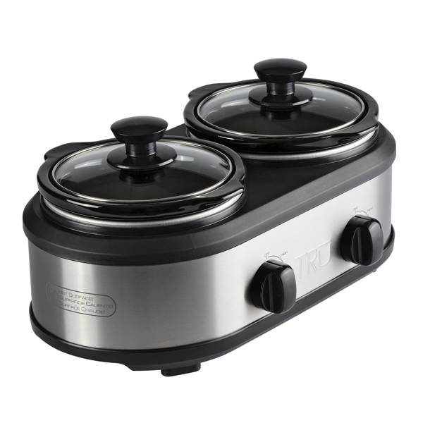 TRU 2.5 Qt. Double Crock Slow Cooker & Reviews | Wayfair