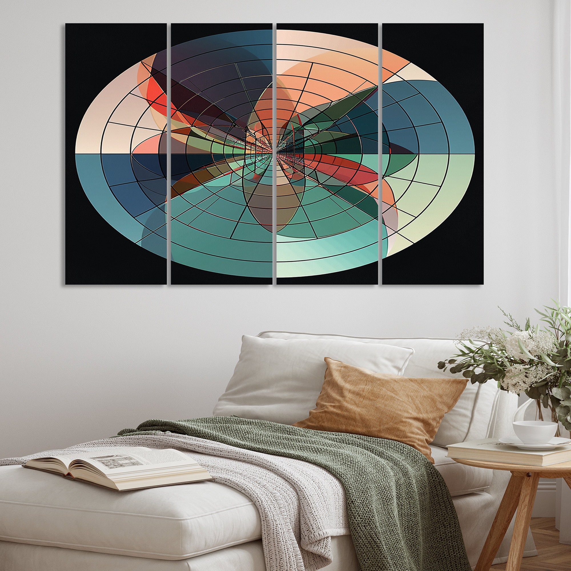 George Oliver Sacred Mystery Vintage Mandala Illustration - Modern ...