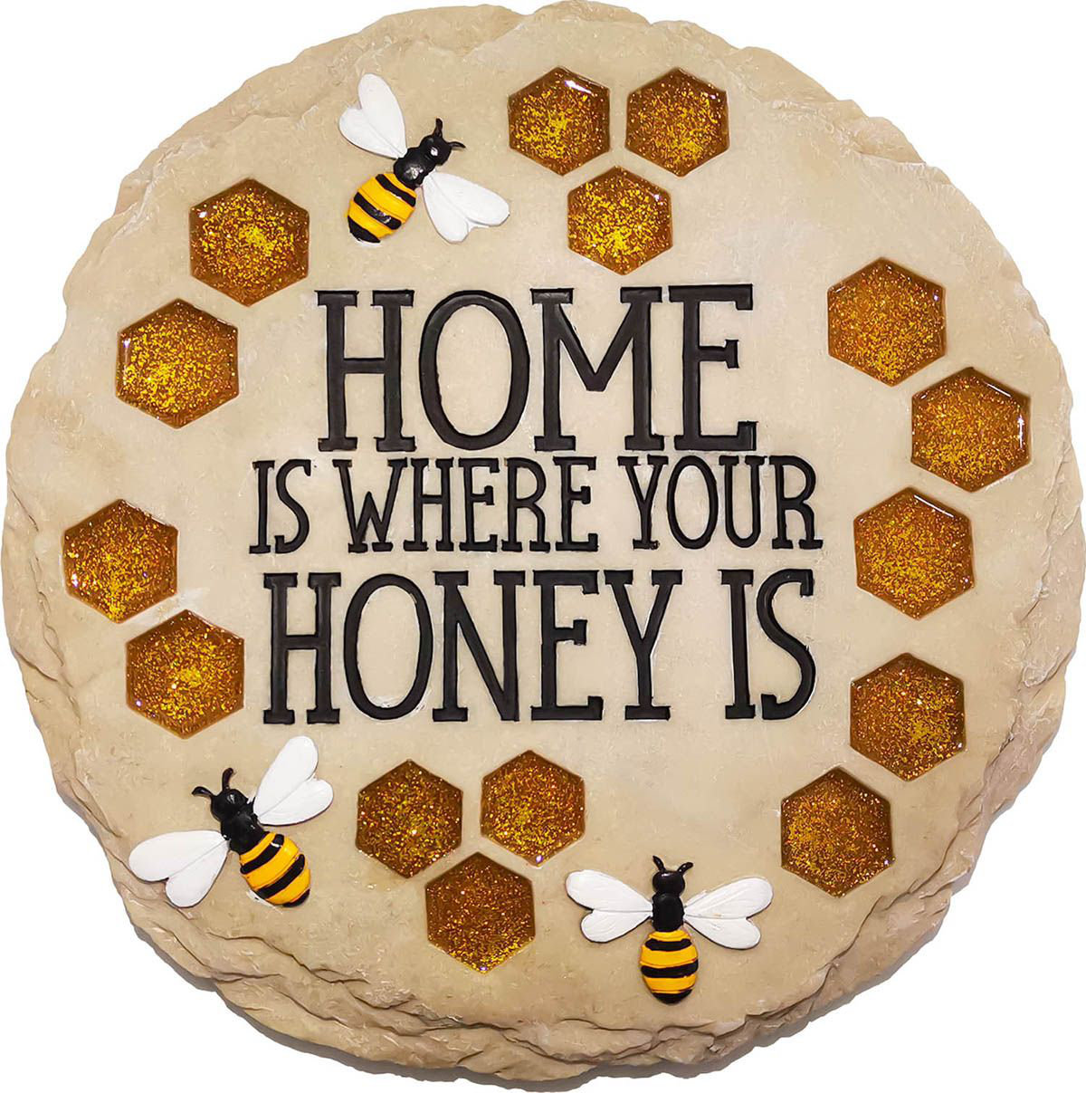 Arlmont & Co. Olgerta Olgerta Home is Where Your Honey Garden Art ...
