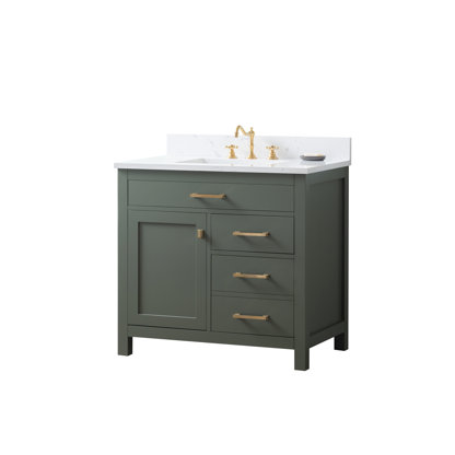 Luxury Single Sink Bathroom Vanities | Perigold