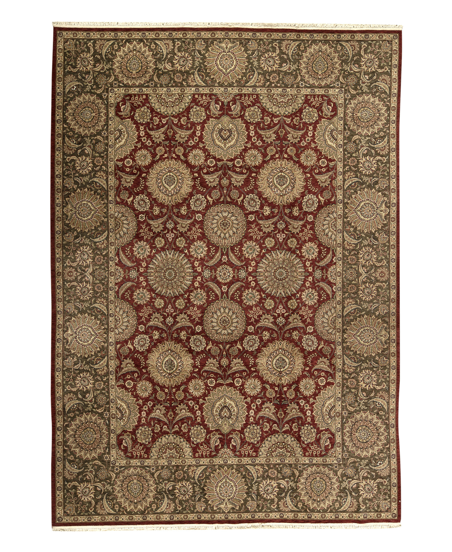 Bokara Rug Co., Inc. Manchuria Hand-Knotted Wool Oriental Area Rug in ...