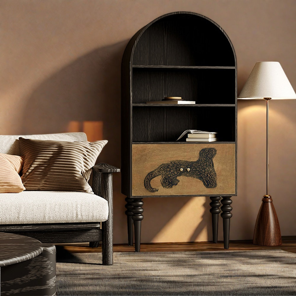 Kaoloupin Medieval style bookcase | Wayfair