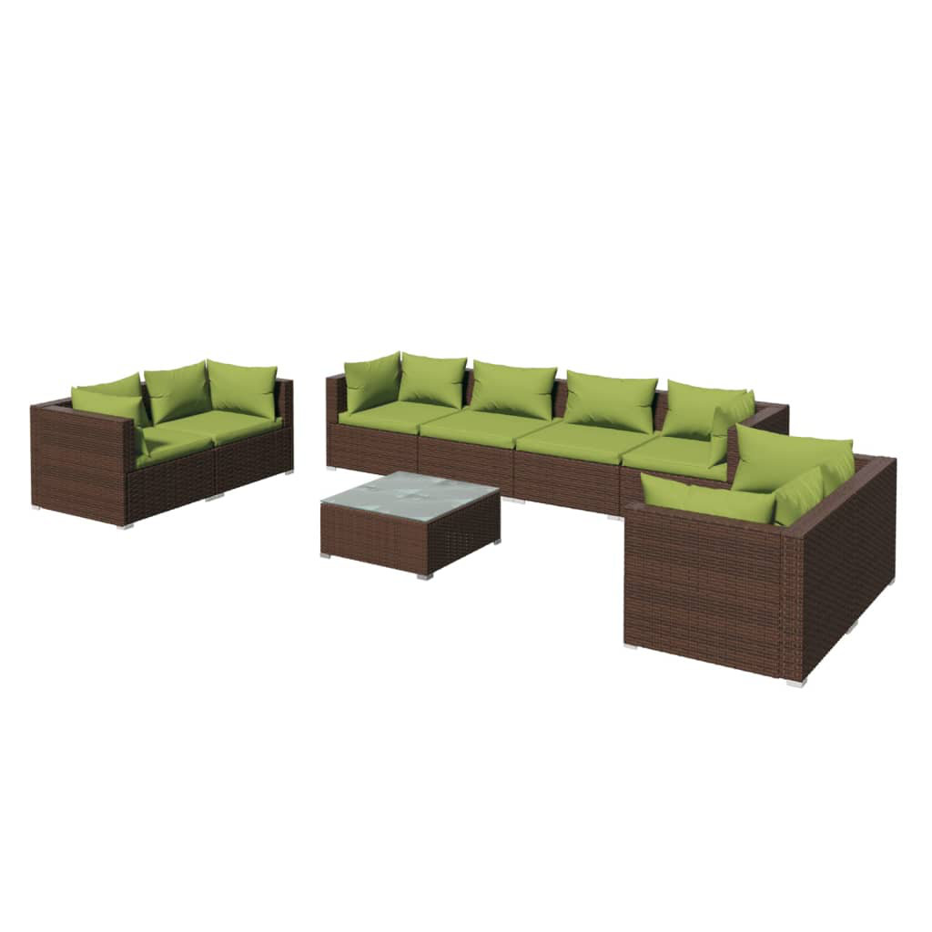 Latitude Run® 9 Piece Lounge Sofa Seating Group | Wayfair