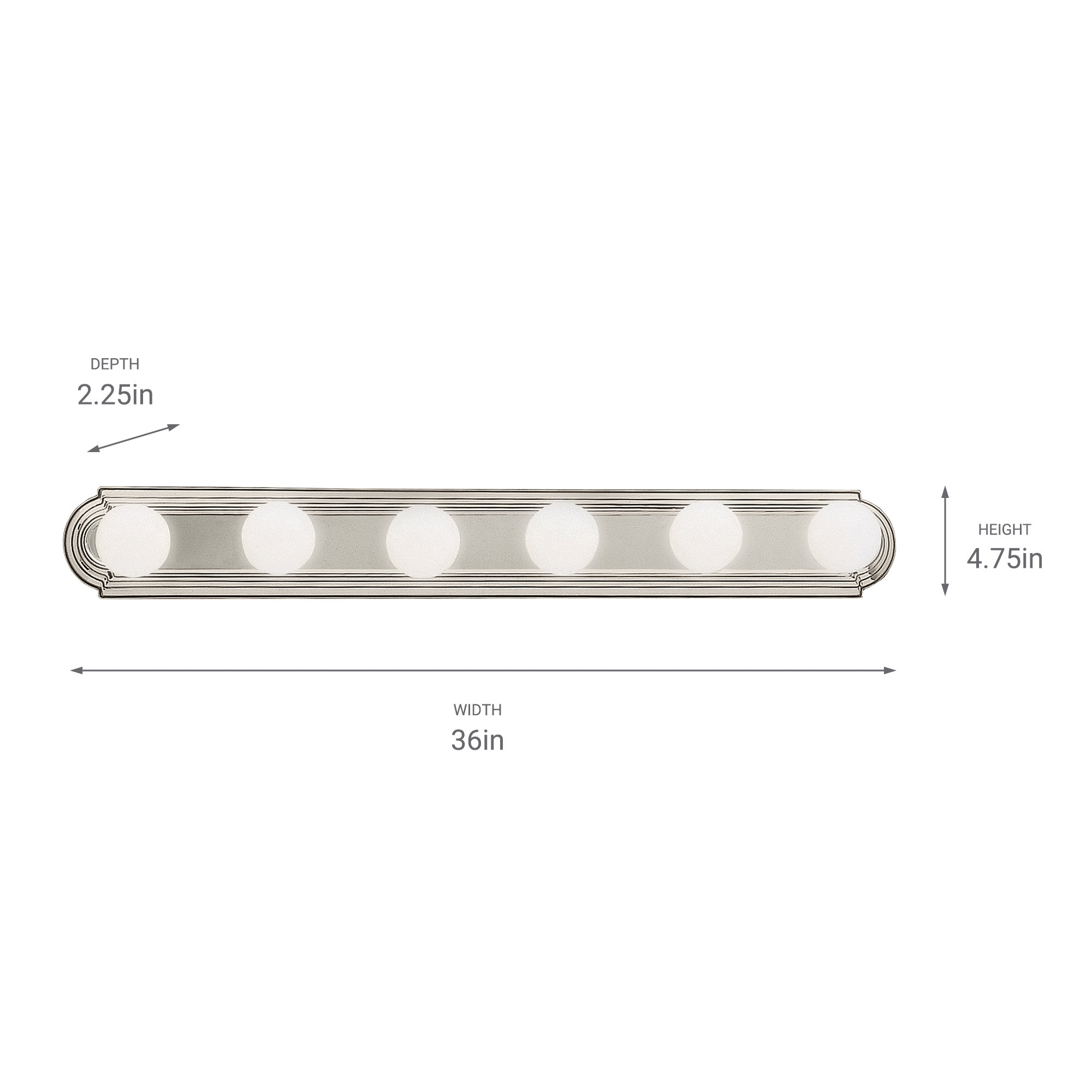 Winston Porter Roarke 6-Light Bath Bar & Reviews | Wayfair