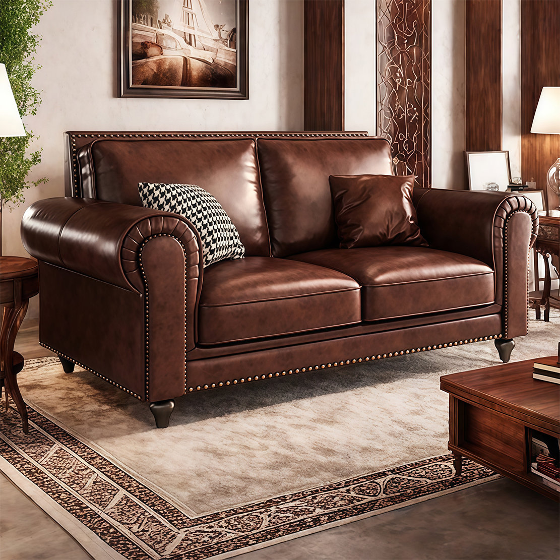 PPEDKS American retro - style sofa | Wayfair