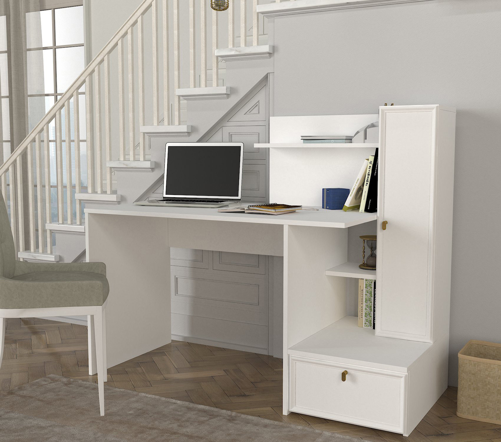 East Urban Home Deantae Desk - Wayfair Canada