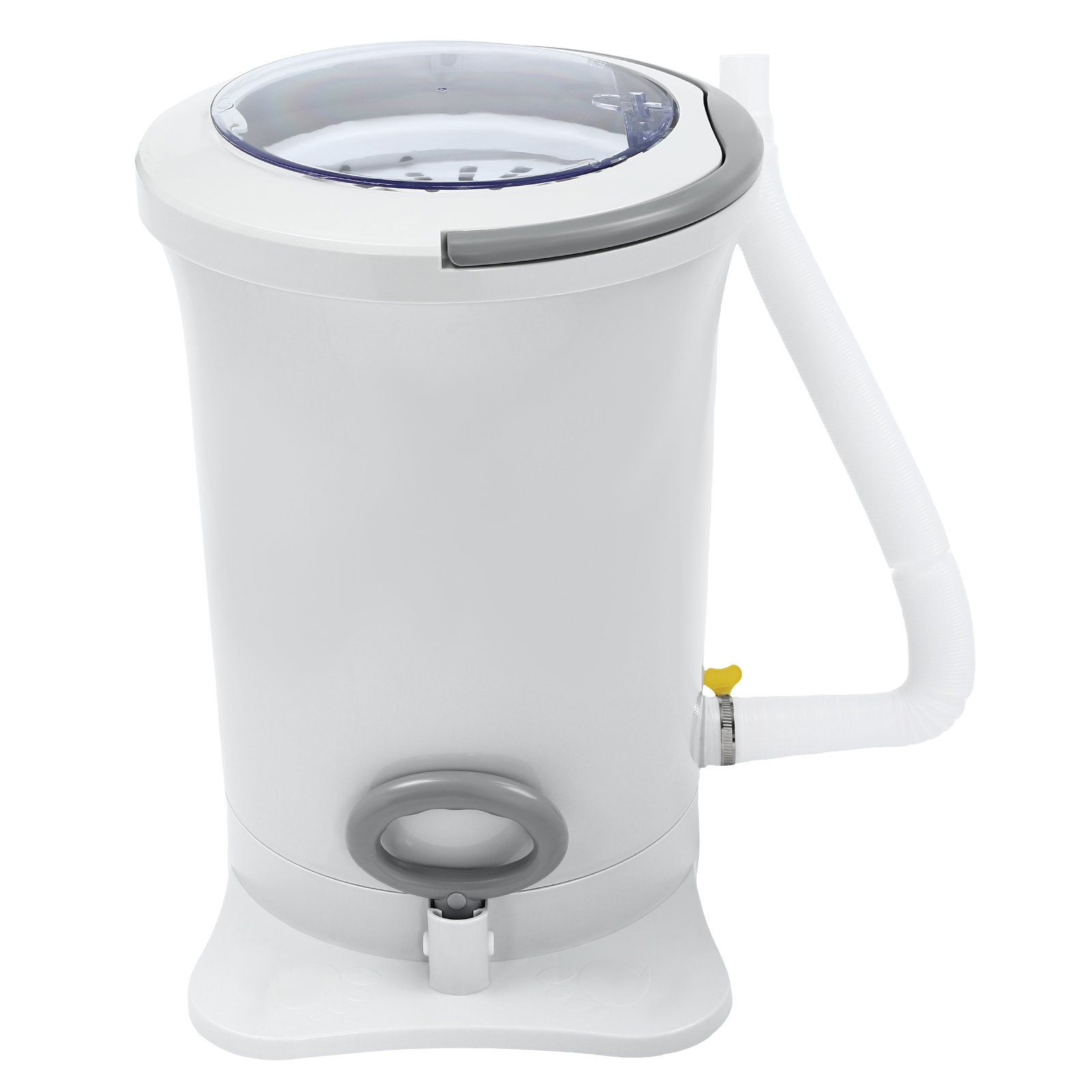 YYBSH 0.42 Cubic Feet cu. ft. Portable Dryer for RV Camping Travel ...