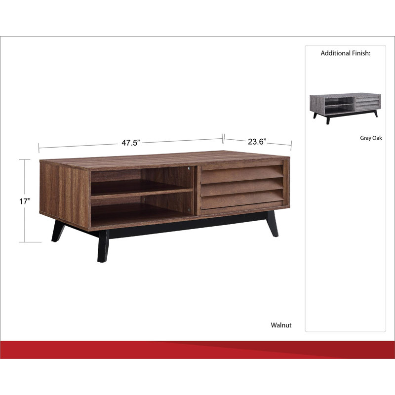 Trent Austin Design Merced Coffee Table with Storage & Reviews ...