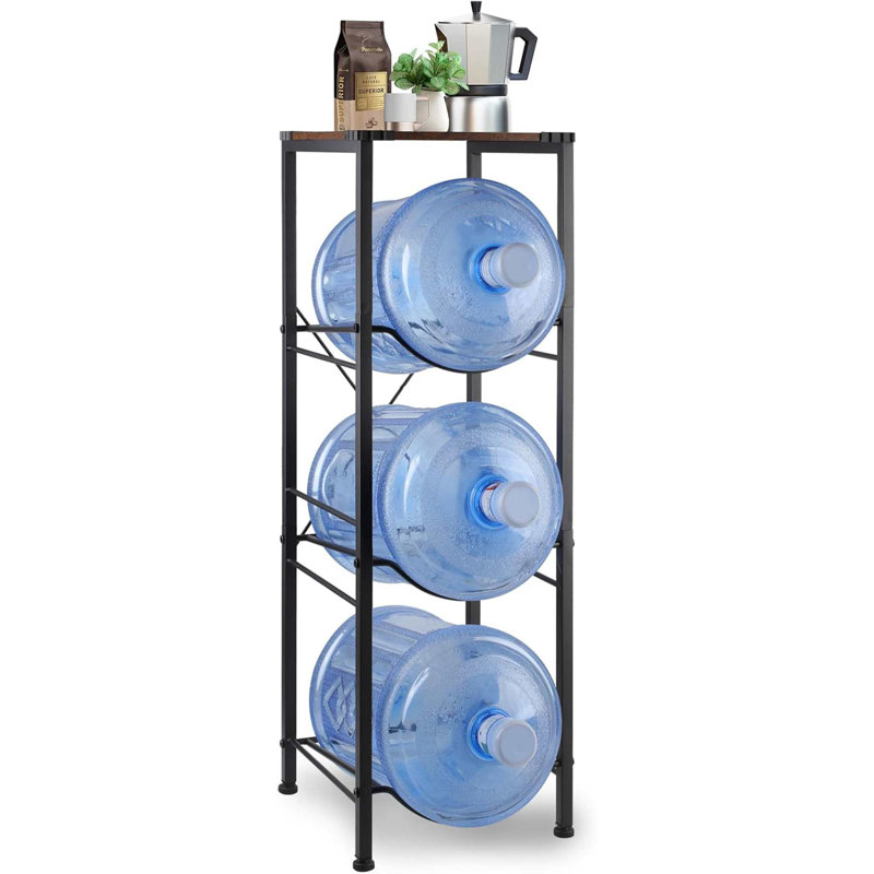 Ebern Designs 3-Tier Water Bottle Rack | Wayfair