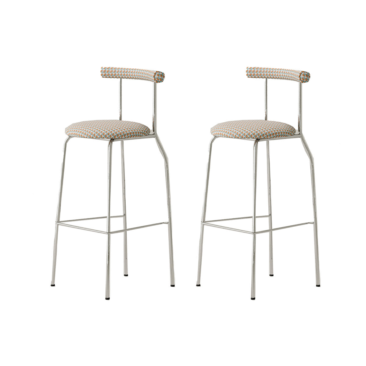 Wrought Studio™ Nordic Vintage Stainless Steel Frame Egg-Shaped Back ...