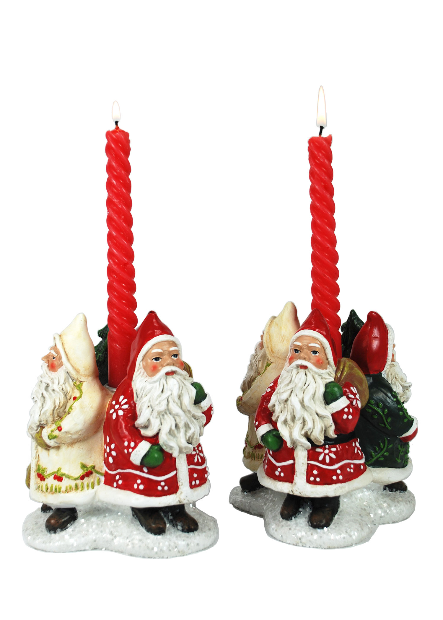 Expo Decor LLC Victorian Santa Candlestick - Wayfair Canada