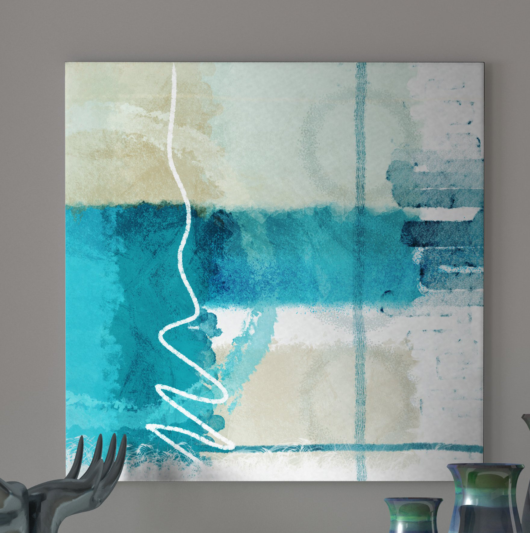 Wrought Studio™ Discerning Sparkling by Staci Maxwell - Wrapped Canvas ...