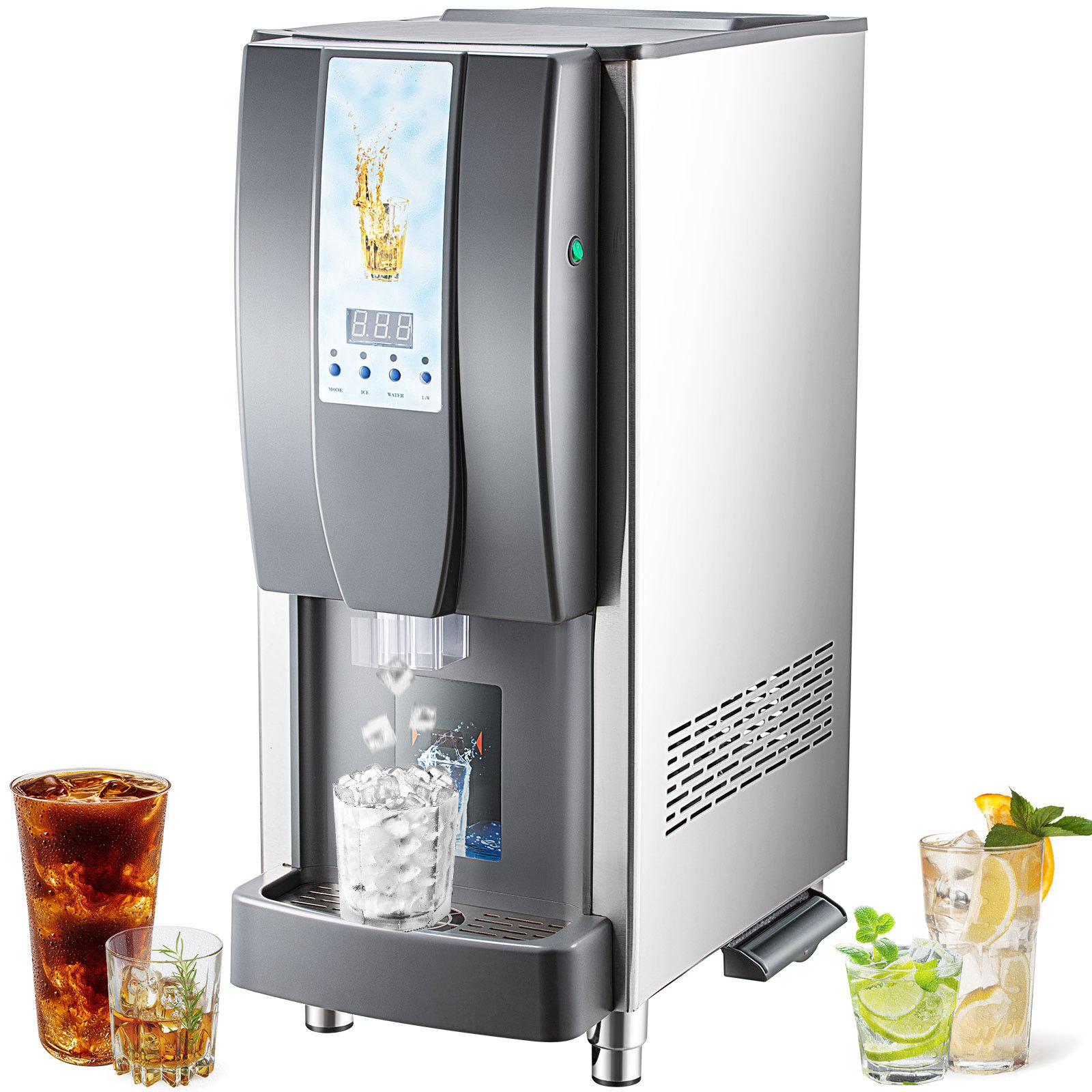 TECSPACE 175 Lb. Daily Production Cube Ice Portable Ice Maker - Wayfair ...