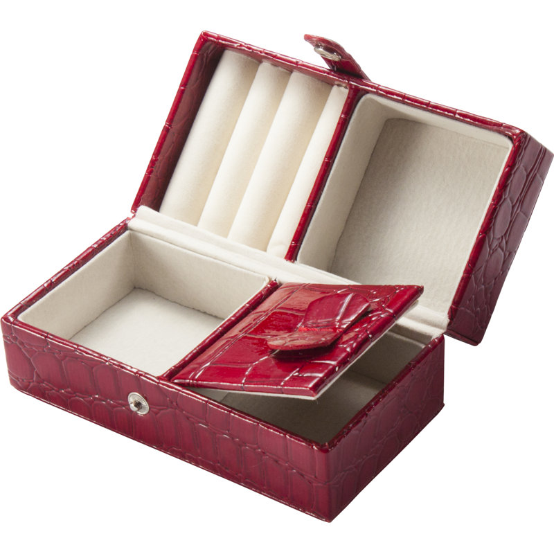 Barska CHERI BLISS JEWELRY CASE JC-100, RED | Wayfair