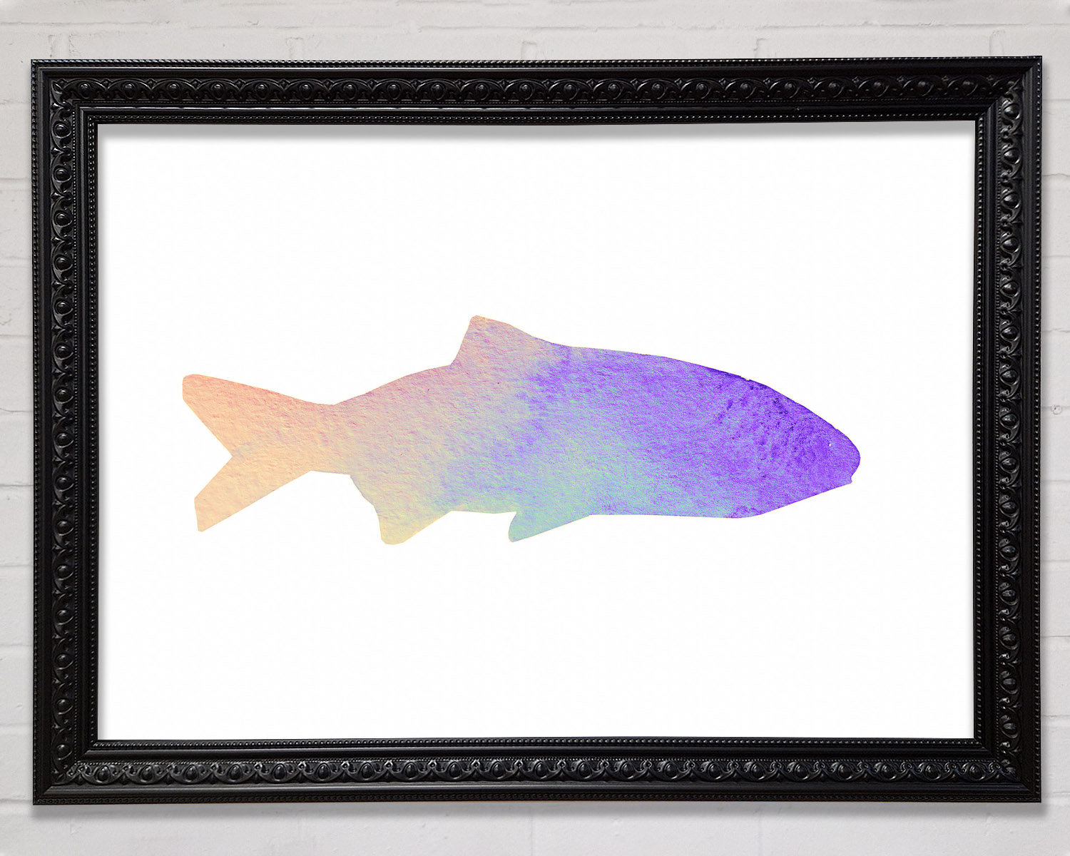 Bright Star Rainbow Fish - Print | Wayfair.co.uk