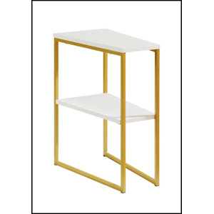 Mercer41 Wedge Shape Chairside Table | Wayfair