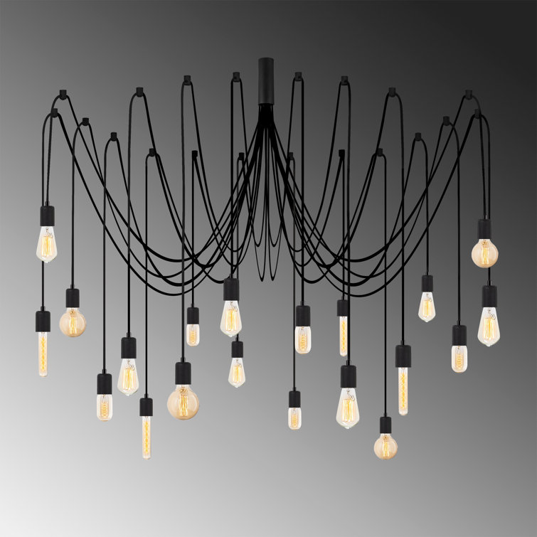 East Urban Home 20 - Light Cluster Pendant | Wayfair