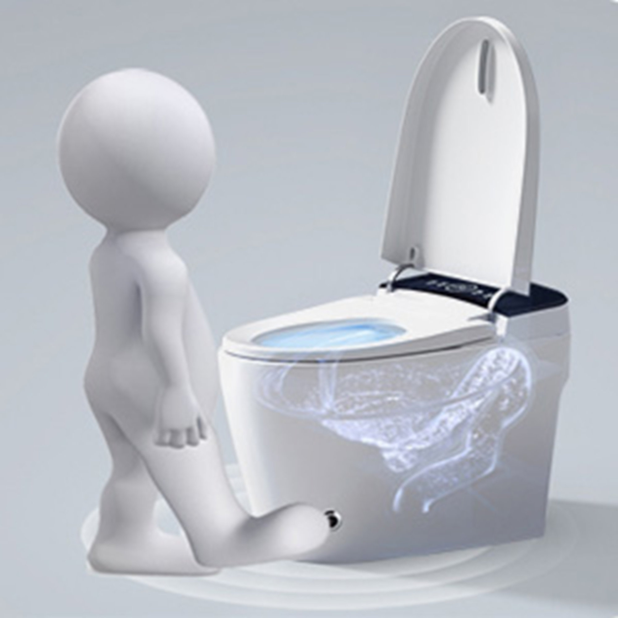 Go Peak Track ST-GP-01 Smart Toilet With Heated Bidet Seat, Portable ...