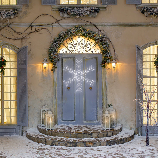 Christmas Workshop LED Indoor / Outdoor Lighted Window Décor | Wayfair.ie
