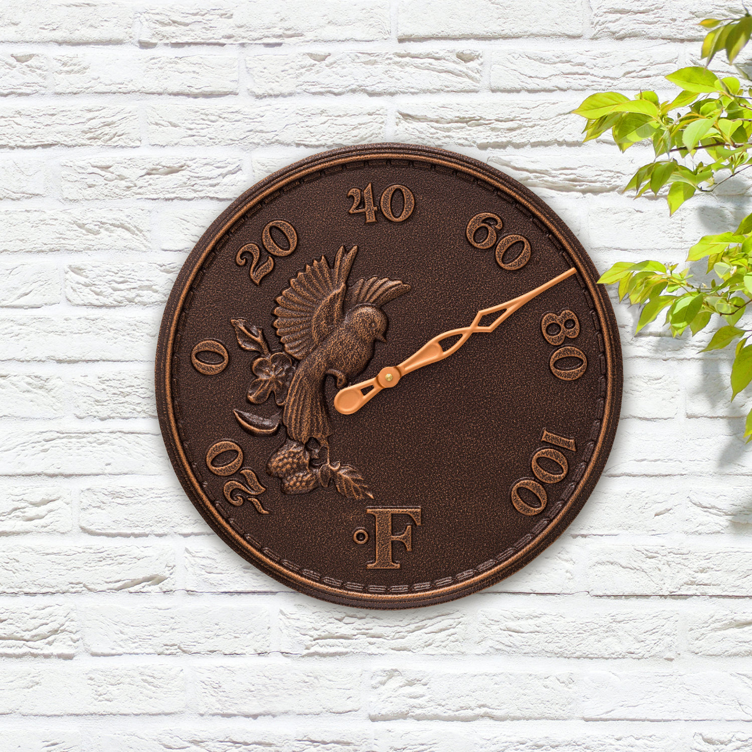 Old Century Forge 16" Songbird Thermometer & Reviews | Wayfair