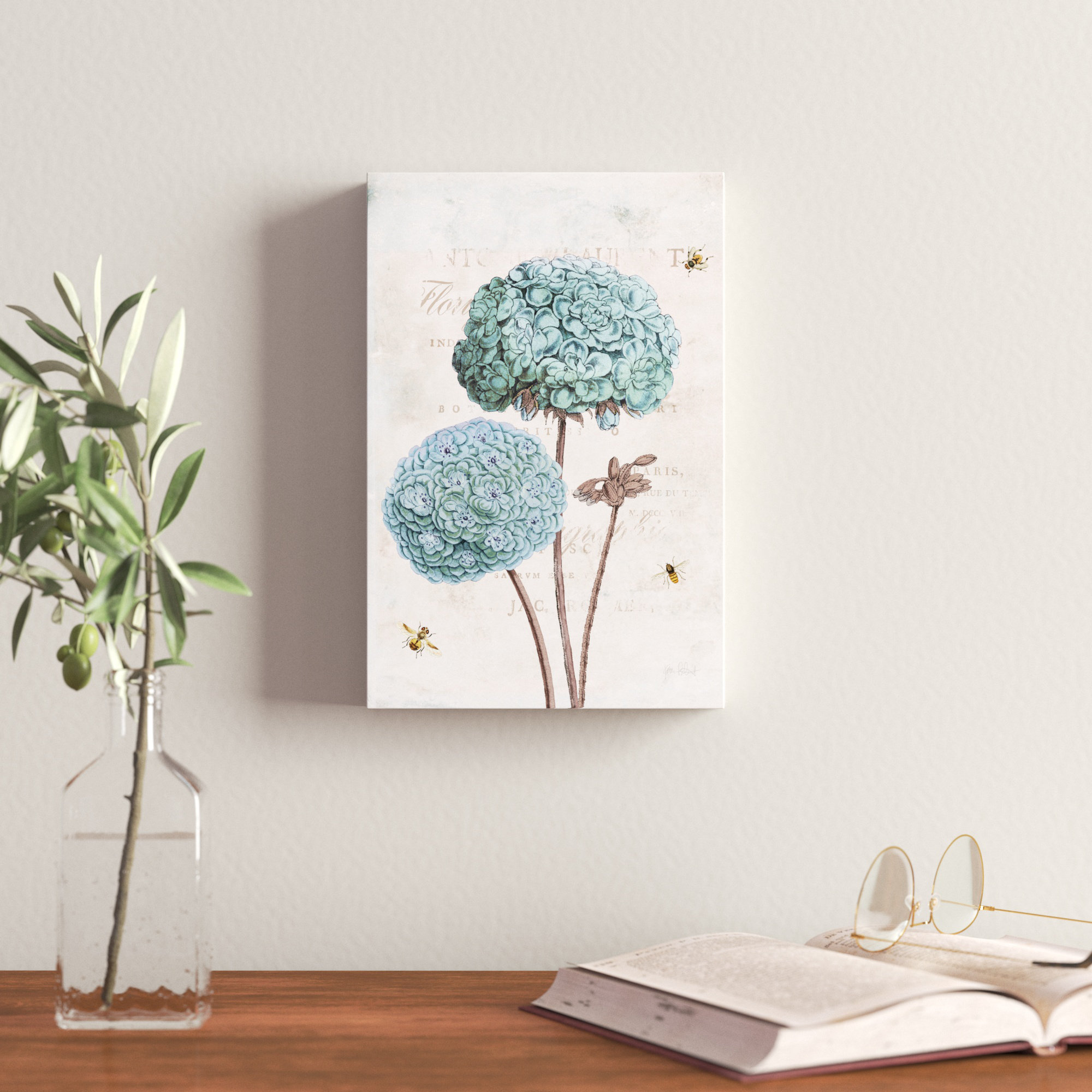 Laurel Foundry Modern Farmhouse Geranium Study II Print On Canvas ...