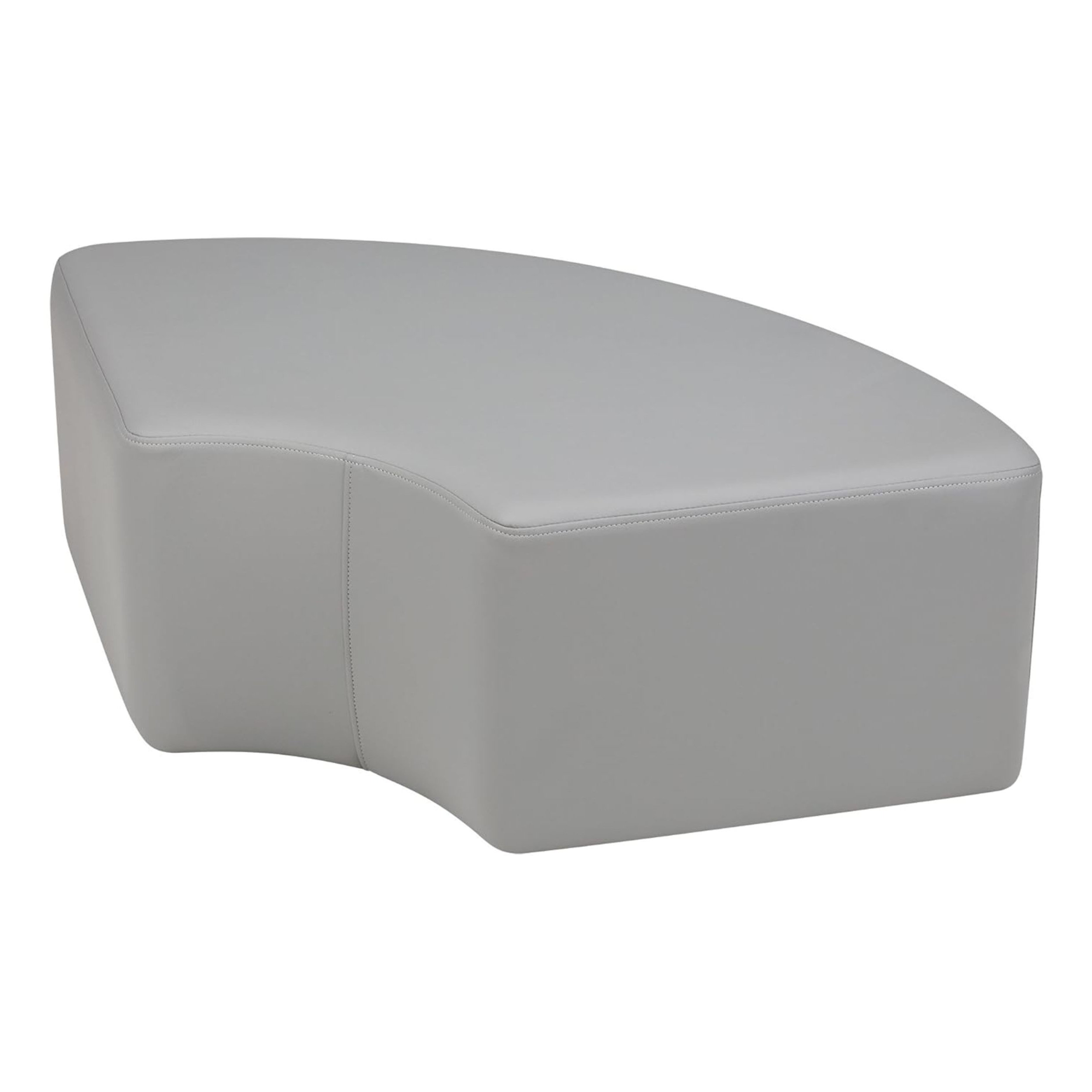 Factory Direct Partners Pro Series Upholstered Quarter Circle Ottoman ...