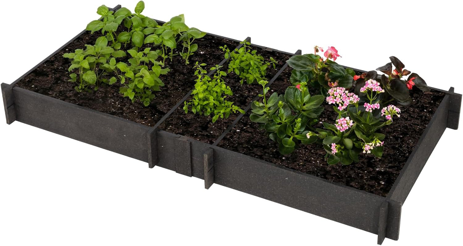 Arlmont & Co. Raised Garden Bed Outdoors, Patio Ground Planter Box for ...