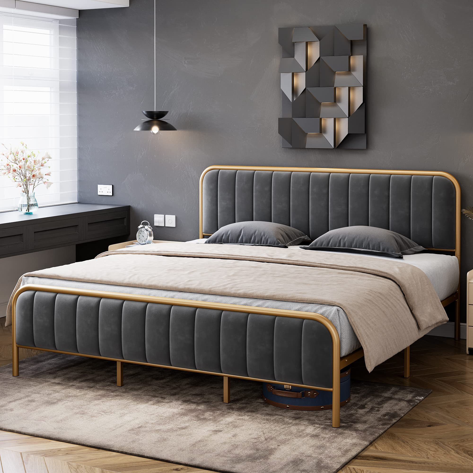 Mercer41 Fenris Bed & Reviews | Wayfair