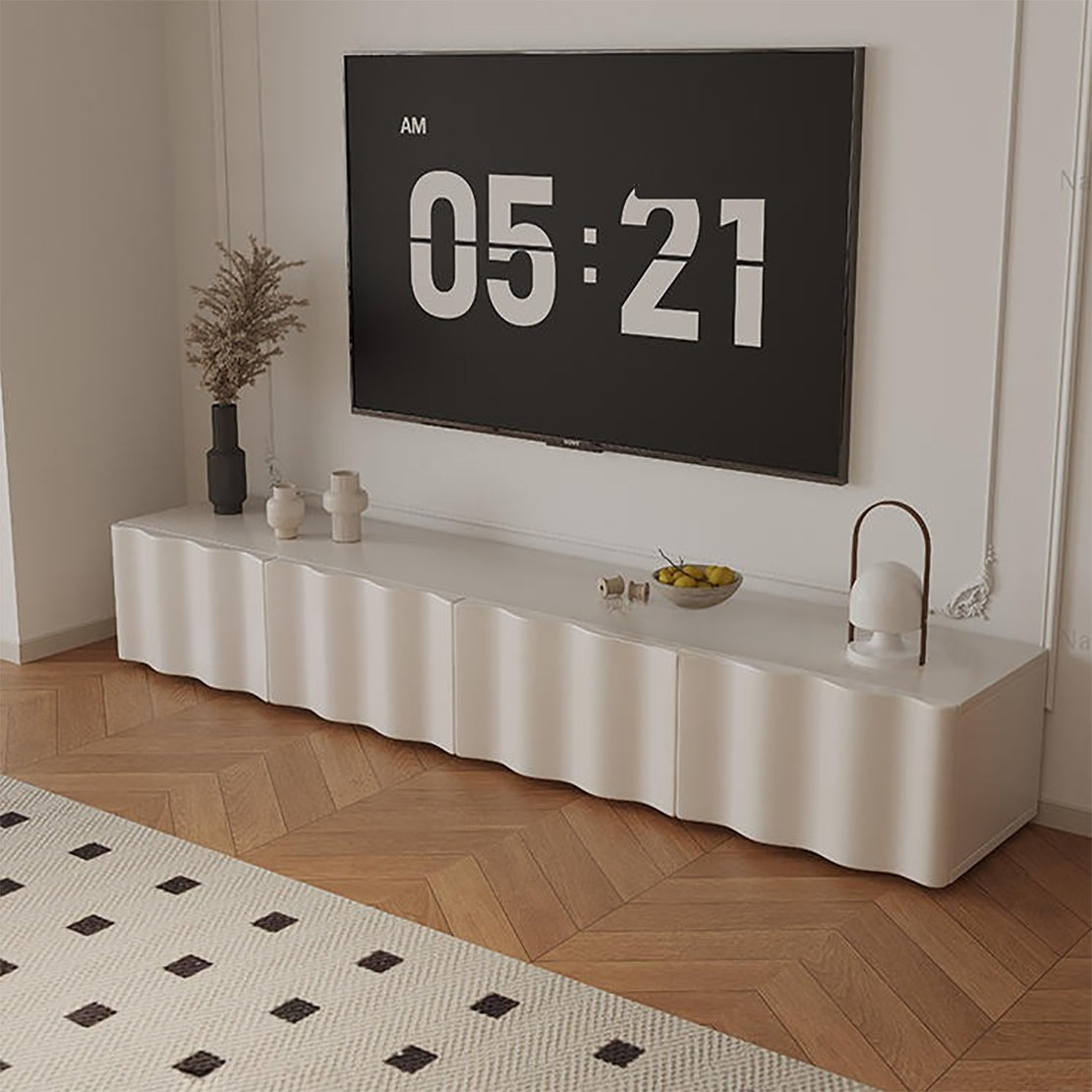 ComfyFurnituress French light luxury wave TV cabinet - Wayfair Canada