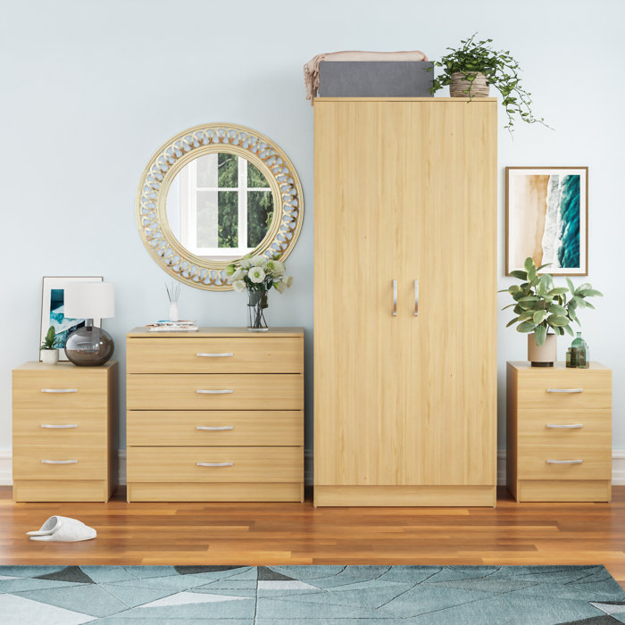 Hashtag Home Maybery 4 Piece Bedroom Set & Reviews | Wayfair.co.uk