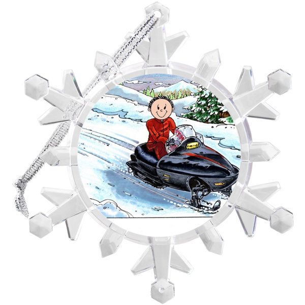 Printed Perfection Personalized Snowmobile - Male Lighted LED Snow ...