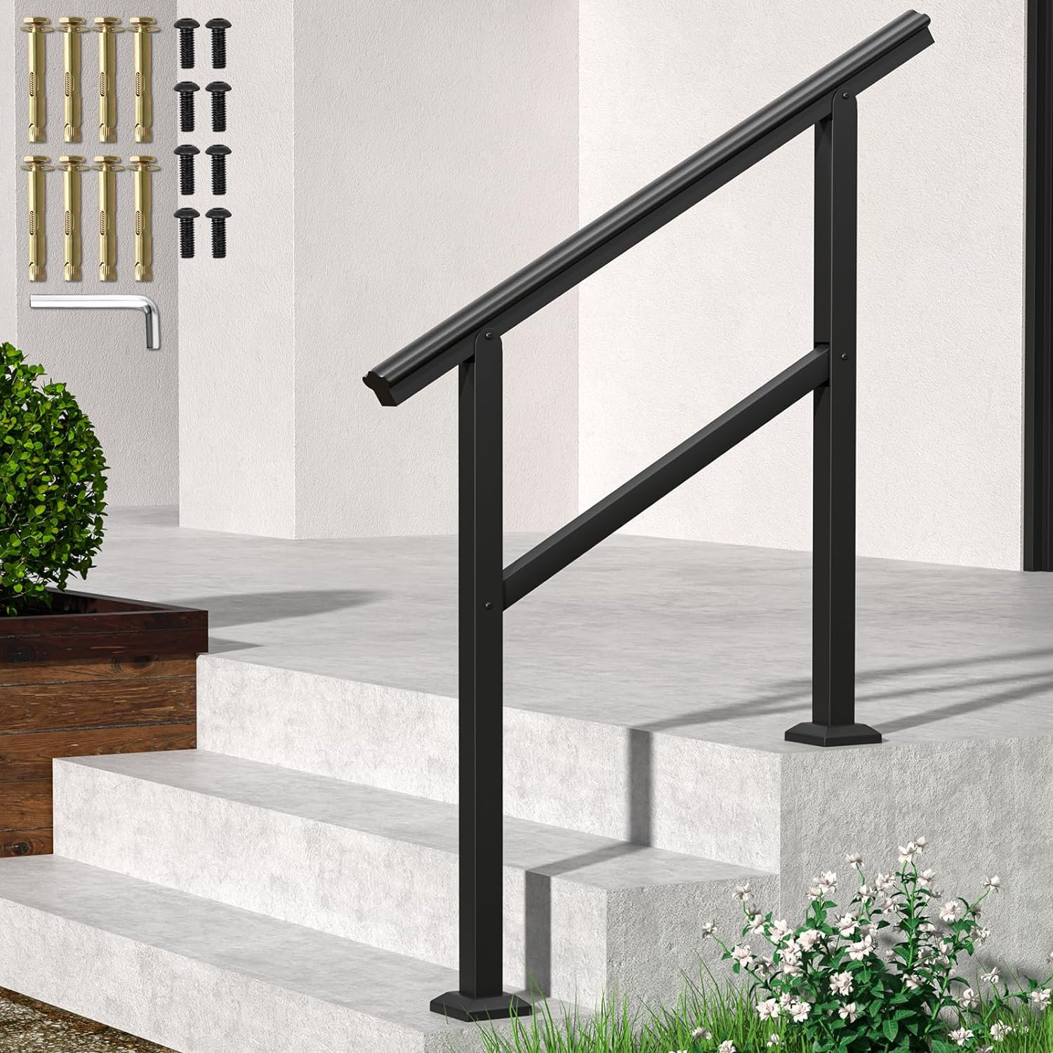 Hoomic Steps Stair Handrail - Wayfair Canada